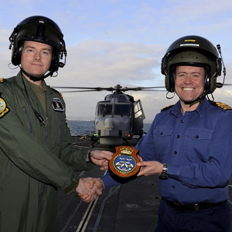 HeliHub.com : Royal Naval frigate HMS Monmouth conducts first in ...