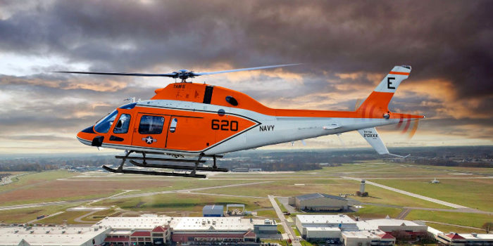 HeliHub.com : Leonardo delivers first TH-73A trainer to US Navy ...