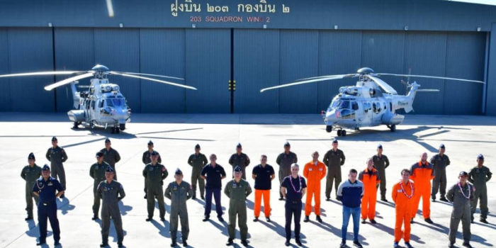 HeliHub.com : Royal Thai Air Force holds handover ceremony for two H225Ms - HeliHub.com