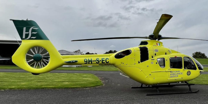 HeliHub.com : Irish EMS operation re-brands its EC135s - HeliHub.com