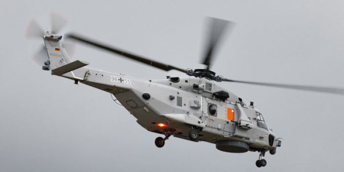 HeliHub.com : First flight for German Navy NH90 Sea Tiger - HeliHub.com