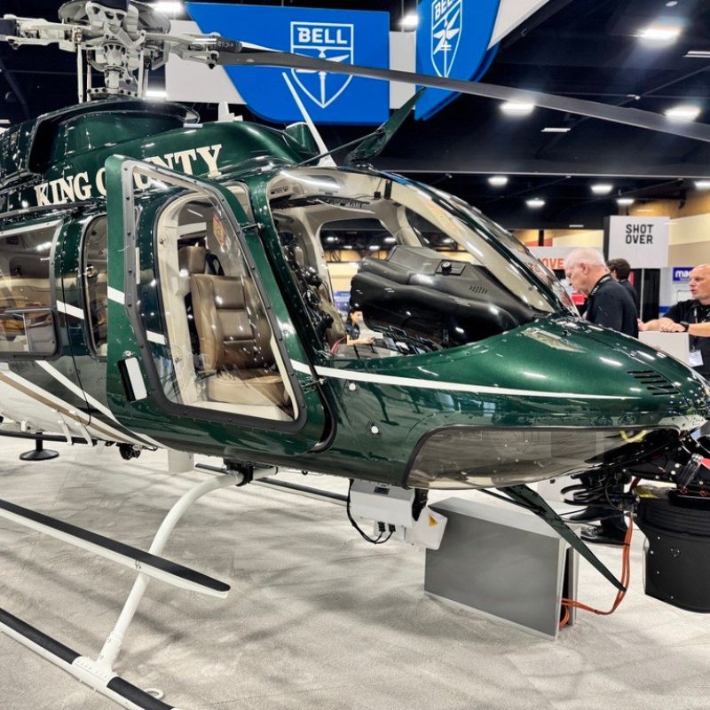 HeliHub.com : Bell Showcases the B505 and B407GXi at APSCON 2025 ...