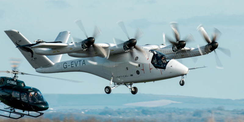HeliHub.com : Vertical Aerospace achieves eVTOL transition to wingborne ...