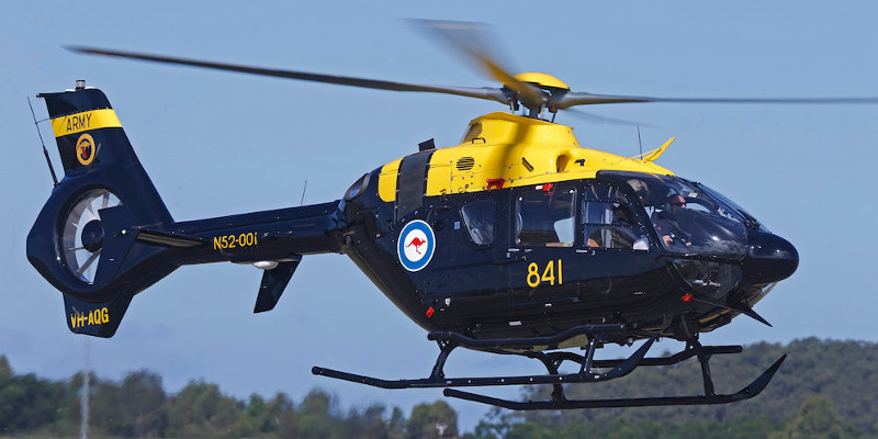 HeliHub.com : Australian military marks first EC135 Flight - HeliHub.com